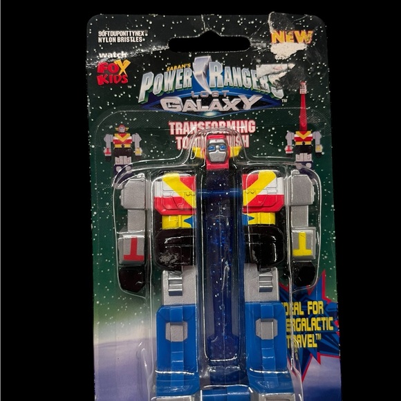 Other | Power Rangers Lost Galaxy Transforming Megazord Toothbrush ...